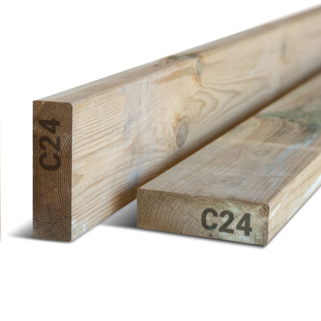 C24 Timber 6x2 (47x150mm) 4.8m - Essex Board & Timber