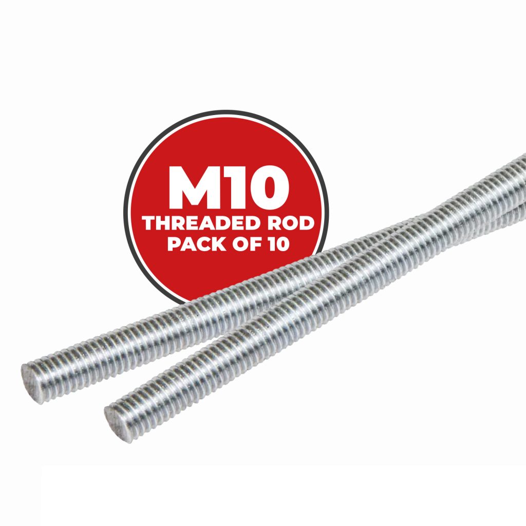 M10 Threaded Rod 10 Pack - Essex Board & Timber