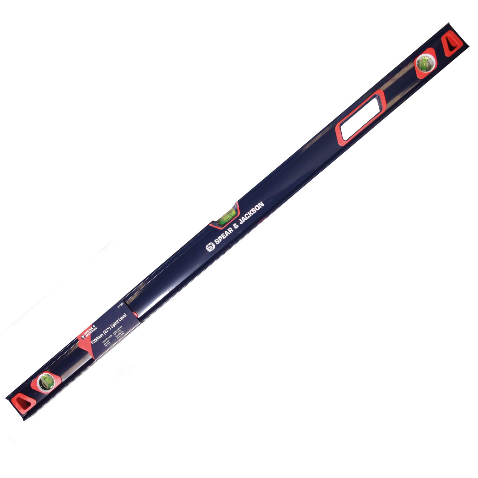 Spear & Jackson - 1200mm (47") Spirit Level - Essex Board & Timber