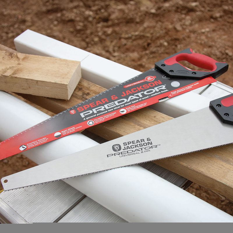 Spear & Jackson - Predator Universal Hand Saw - 8PPI - Essex Board & Timber