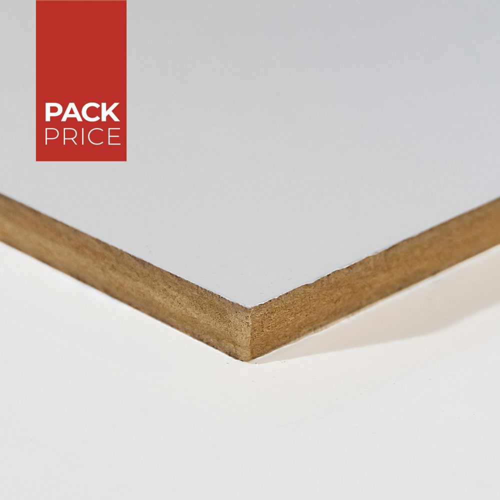 15mm White Melamine Faced Chipboard - Essex Board & Timber