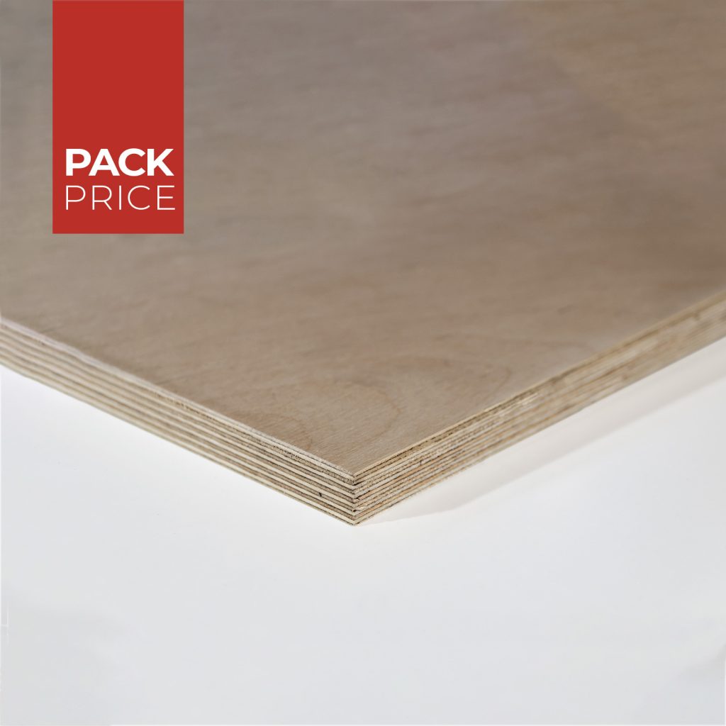 9mm Jade Beech Faced External Grade Plywood FSC - Essex Board & Timber