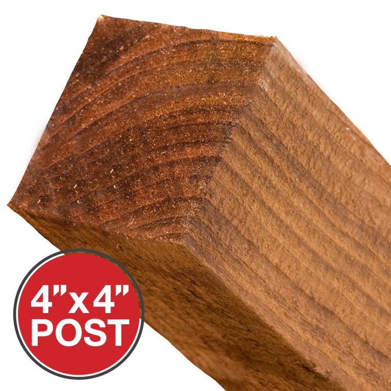 4" x 4" x 3.0 mtr - Treated Timber Fence Post - Essex Board & Timber